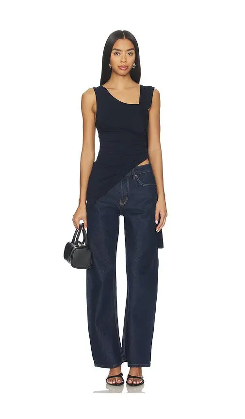 WeWoreWhat One Shoulder Draped Top