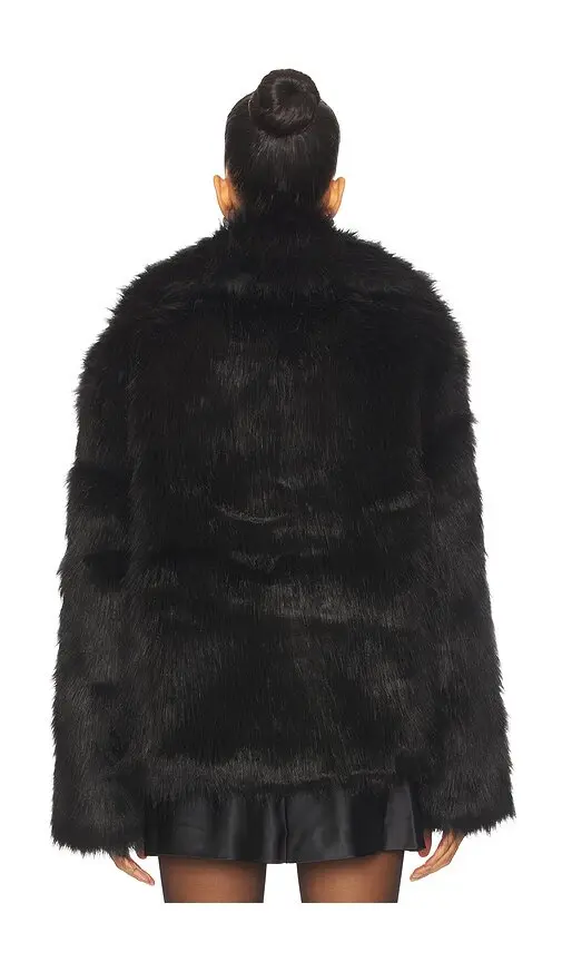 Superdown Kennedy Faux Fur Coat