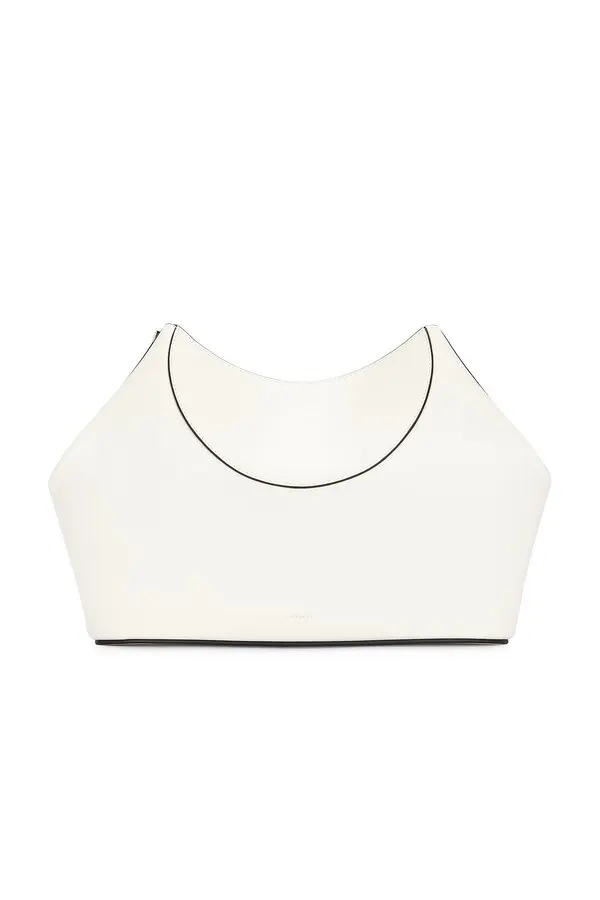 Givenchy Facet Clutch - Ivory