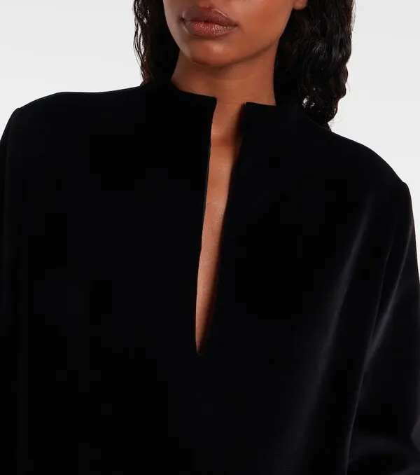Khaite Aleena Mini Dress - Black