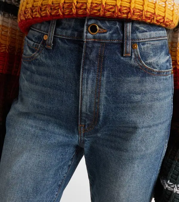 Khaite Danielle High-rise Straight Jeans