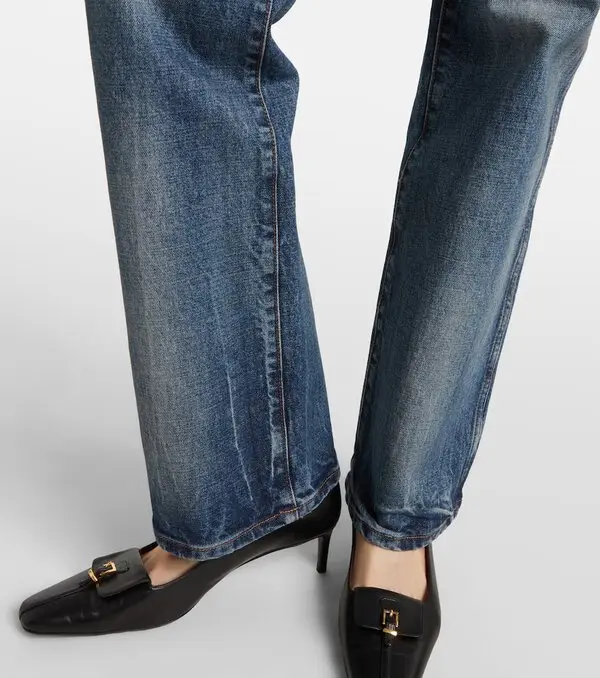 Khaite Danielle High-rise Straight Jeans