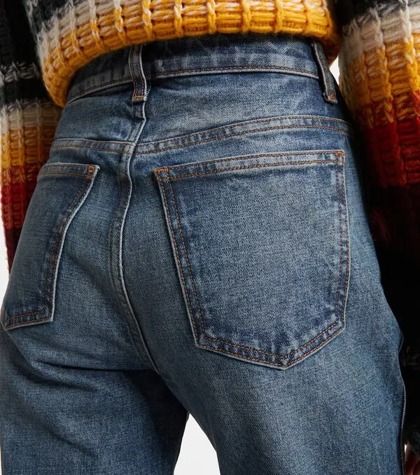 Khaite Danielle High-rise Straight Jeans