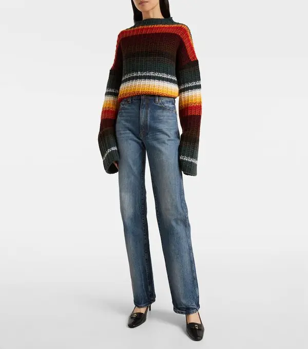 Khaite Danielle High-rise Straight Jeans
