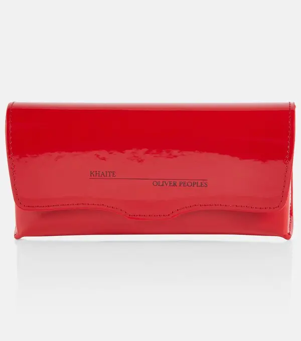 Khaite X Oliver Peoples 1978rx Oversized Sunglasses - Black