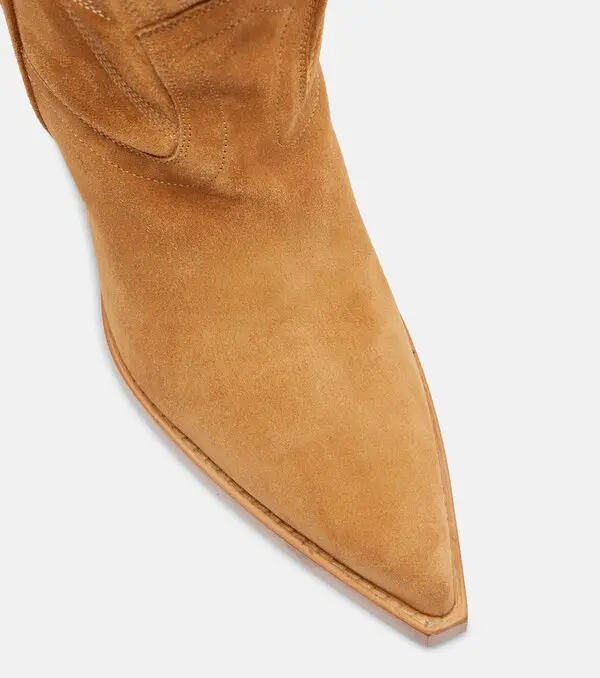 Paris Texas Winter El Dorado Suede Cowboy Boots