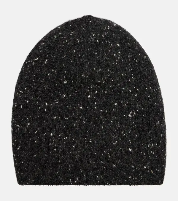 THE ROW Marvy Cashmere Beanie - Grey