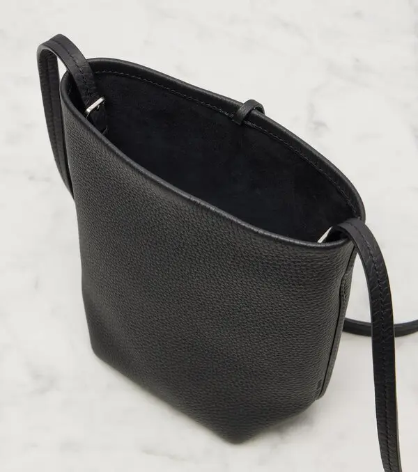 THE ROW N/s Park Leather Crossbody Bag