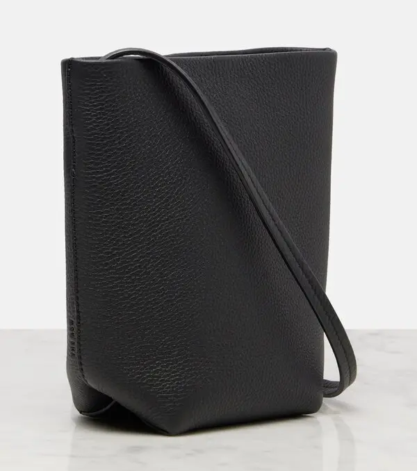 THE ROW N/s Park Leather Crossbody Bag
