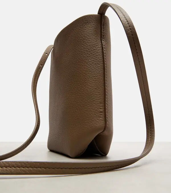 THE ROW N/s Park Leather Crossbody Bag