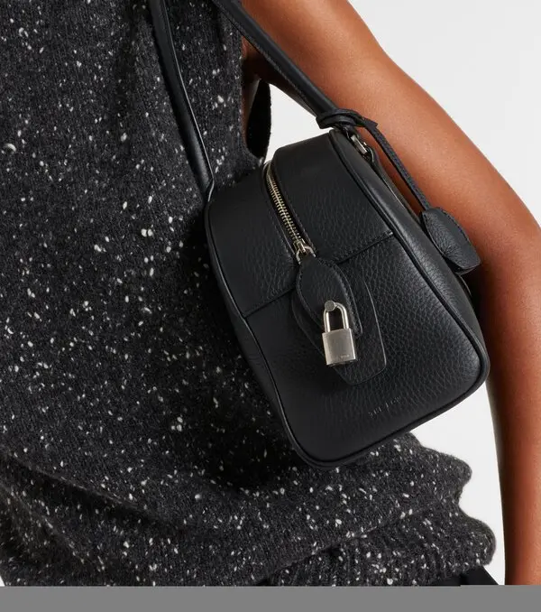 THE ROW E/w India Leather Shoulder Bag