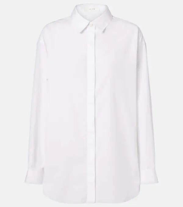 THE ROW Esetan Cotton Poplin Shirt