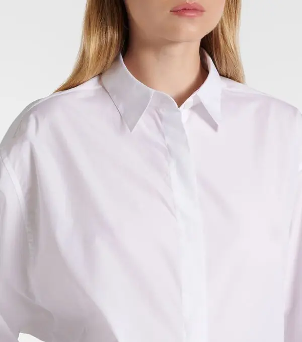 THE ROW Esetan Cotton Poplin Shirt