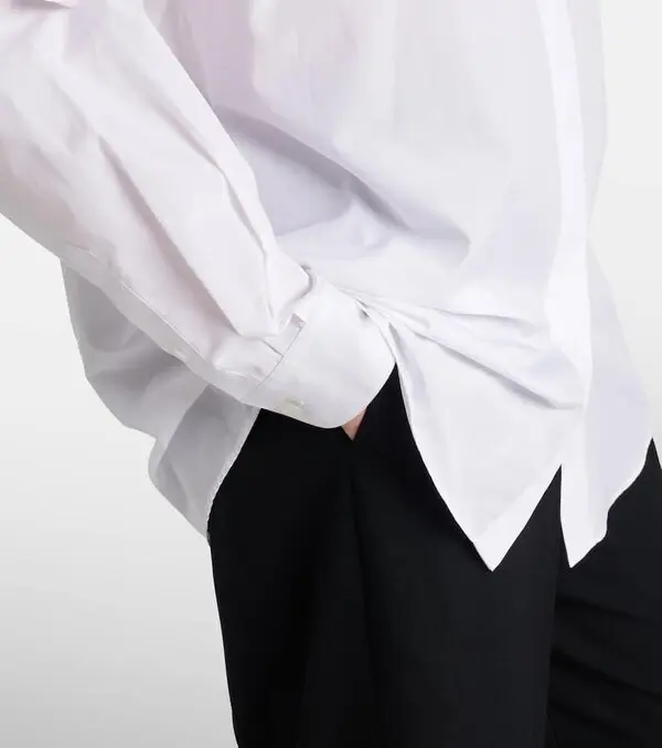 THE ROW Esetan Cotton Poplin Shirt
