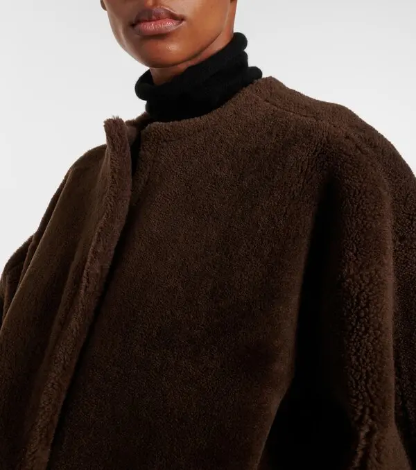 THE ROW Valorin Shearling Jacket - Brown