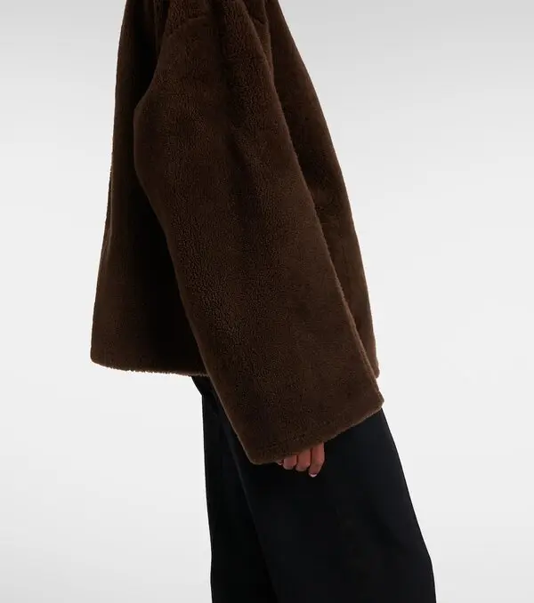 THE ROW Valorin Shearling Jacket - Brown