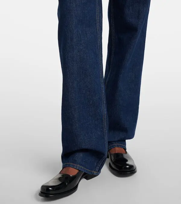THE ROW Carlyl Mid-rise Straight Jeans