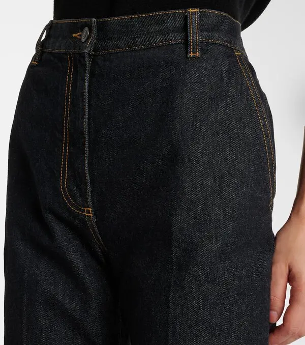 THE ROW Vita Straight Leg Jeans