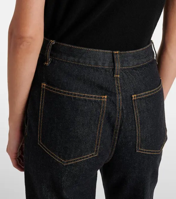 THE ROW Vita Straight Leg Jeans