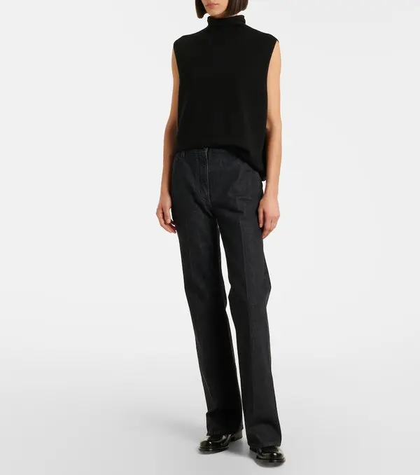 THE ROW Vita Straight Jeans