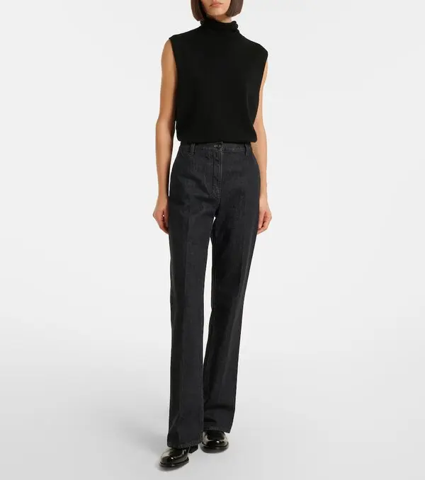 THE ROW Vita Straight Jeans