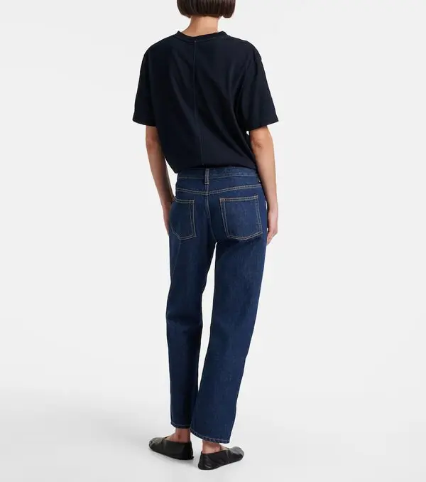 THE ROW Riaco Mid-rise Straight Jeans