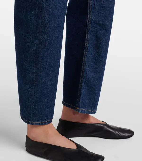 THE ROW Riaco Mid-rise Straight Jeans