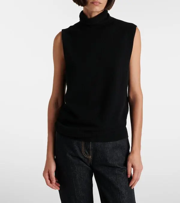 THE ROW Meritas Cashmere Turtleneck Sweater