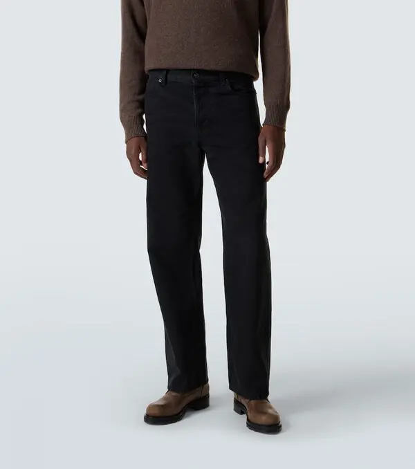 THE ROW Rossen Straight Jeans - Black