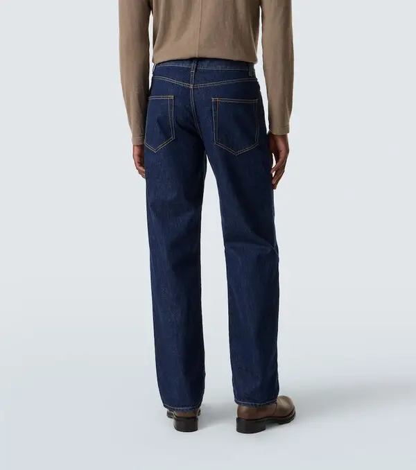 THE ROW Rossen Straight Jeans In Indigo - Blue