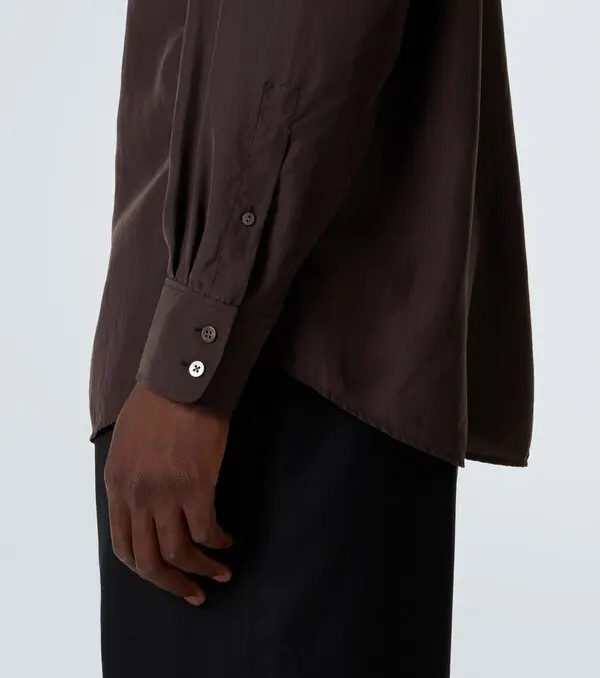 THE ROW Fiska Silk Shirt