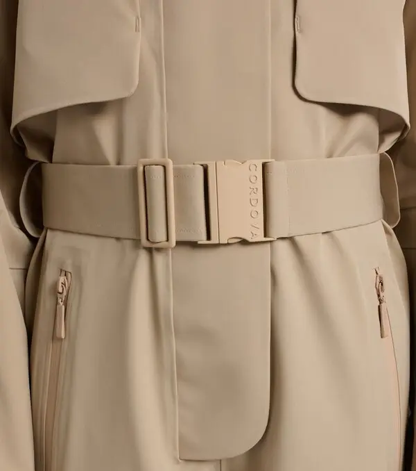 Cordova Volta Belted Ski Suit - Beige