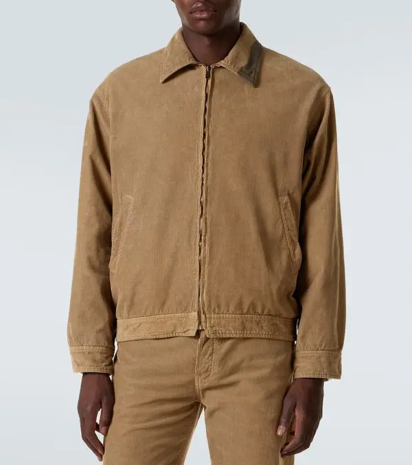 THE ROW Noggu Cotton Corduroy Jacket - Brown