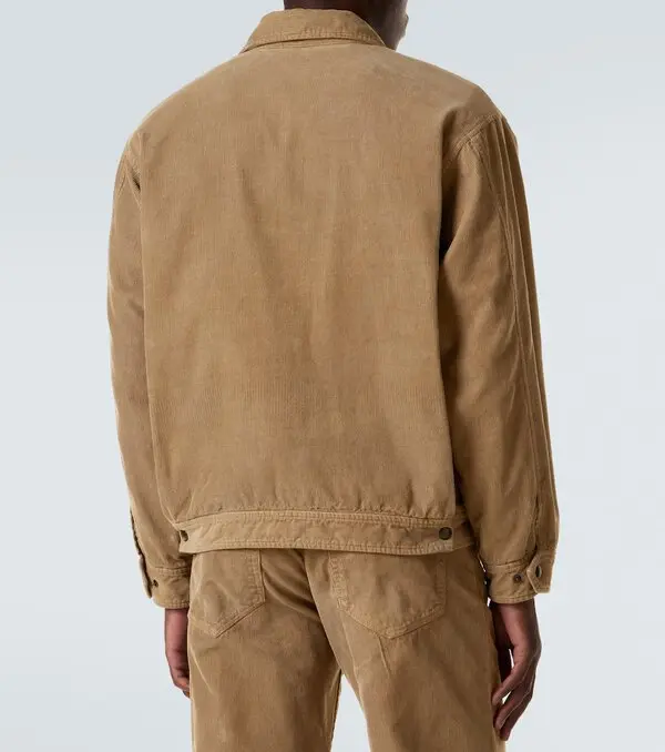 THE ROW Noggu Cotton Corduroy Jacket - Brown