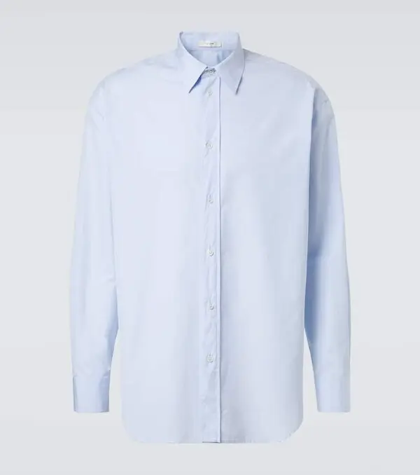 THE ROW Granada Cotton Chambray Shirt