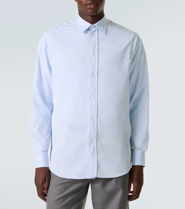 THE ROW Granada Cotton Chambray Shirt