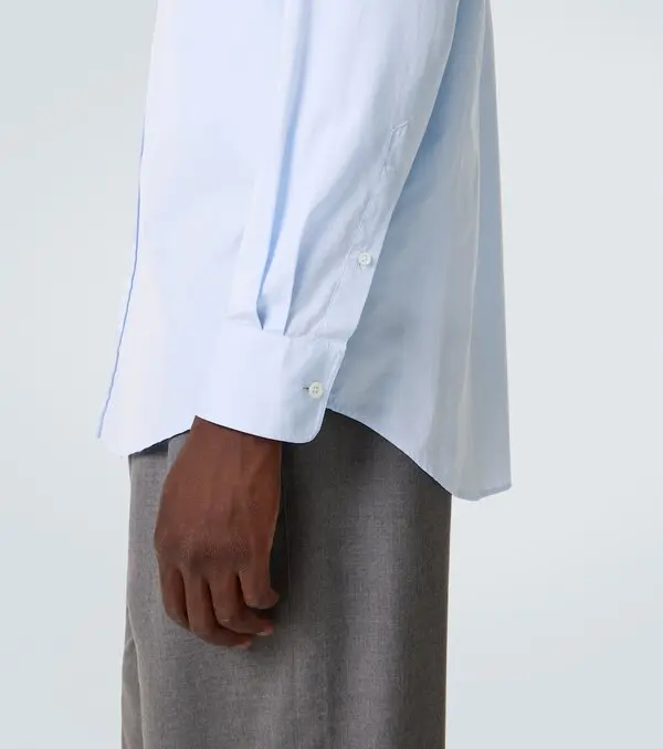 THE ROW Granada Cotton Chambray Shirt