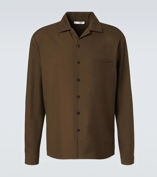 THE ROW Kanta Wool Shirt