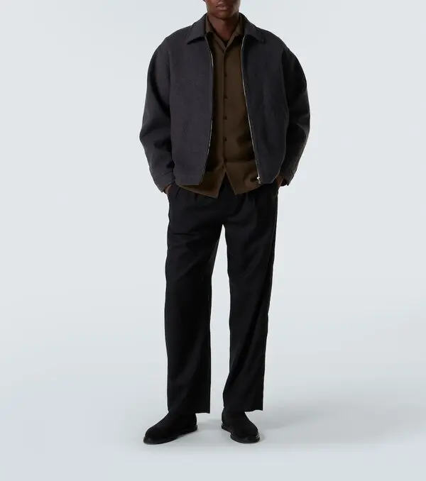 THE ROW Kanta Wool Shirt