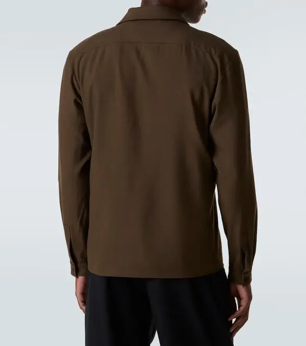 THE ROW Kanta Wool Shirt