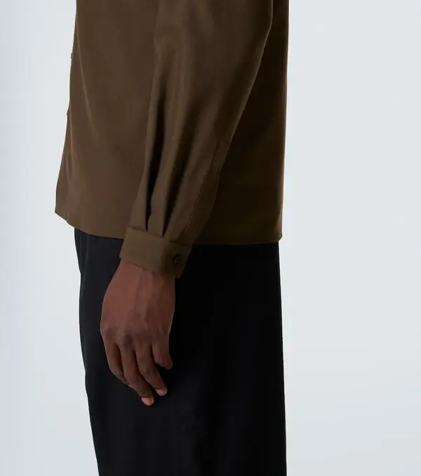 THE ROW Kanta Wool Shirt