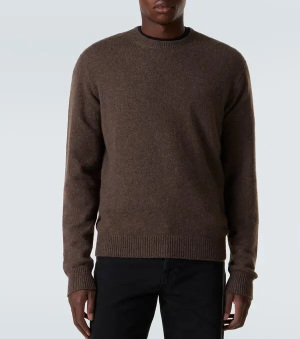 THE ROW Varly Cashmere Sweater - Brown