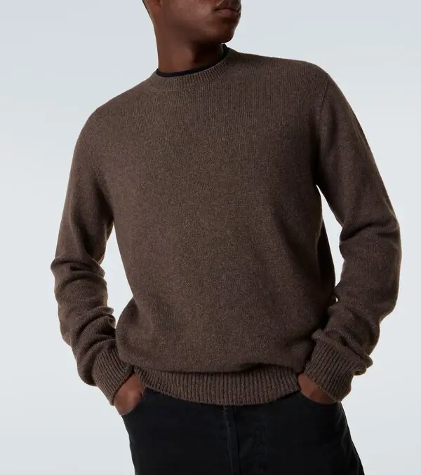 THE ROW Varly Cashmere Sweater - Brown
