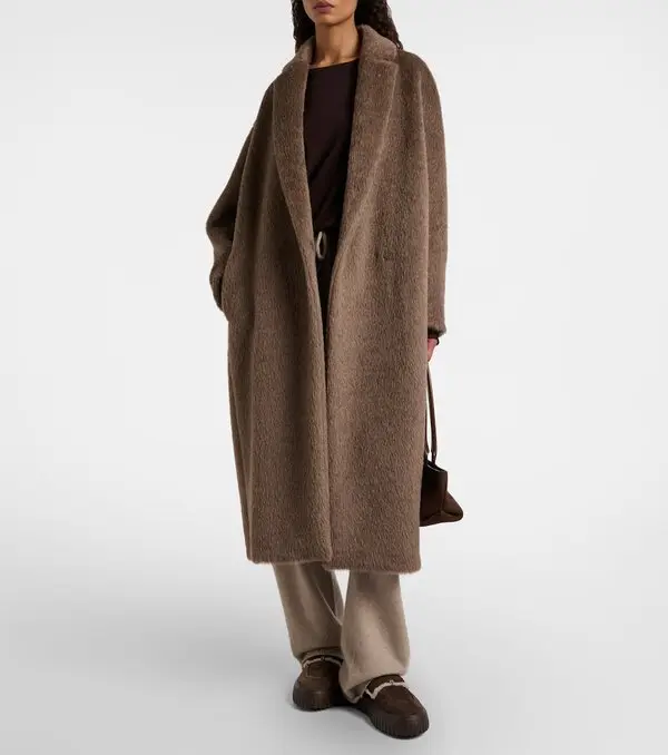 Hogan Shearling-trimmed Platform Loafers