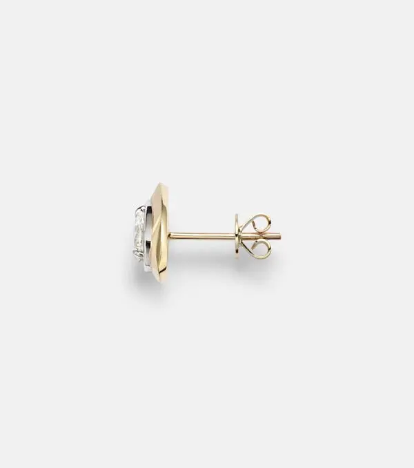 RAINBOW K 9kt Single Earring With Diamond