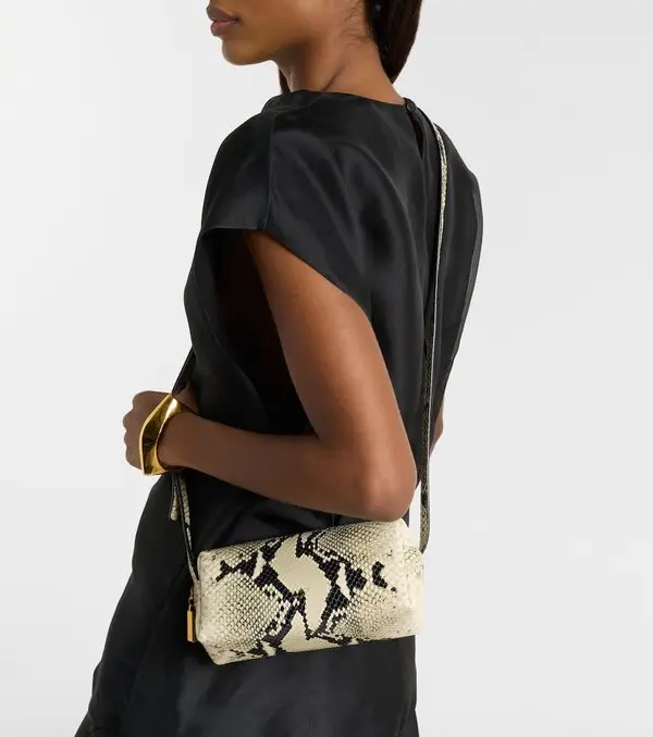 Khaite Kye Mini Snake-effect Crossbody Bag - Multicoloured