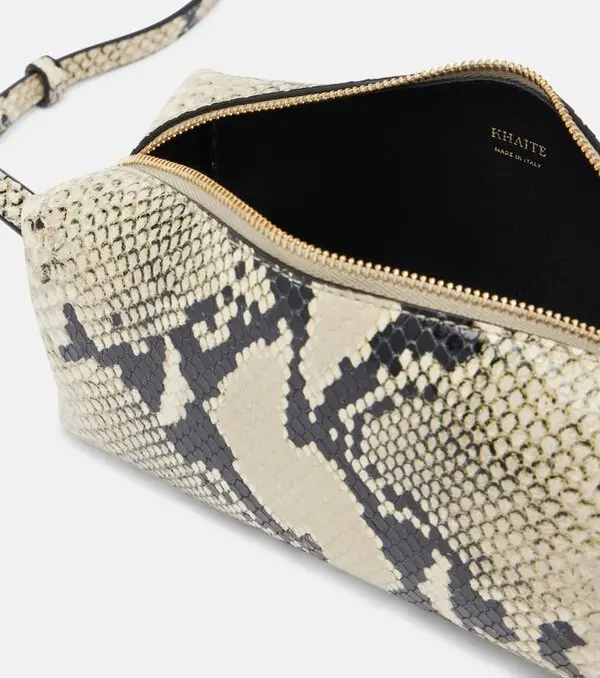 Khaite Kye Mini Snake-effect Crossbody Bag - Multicoloured