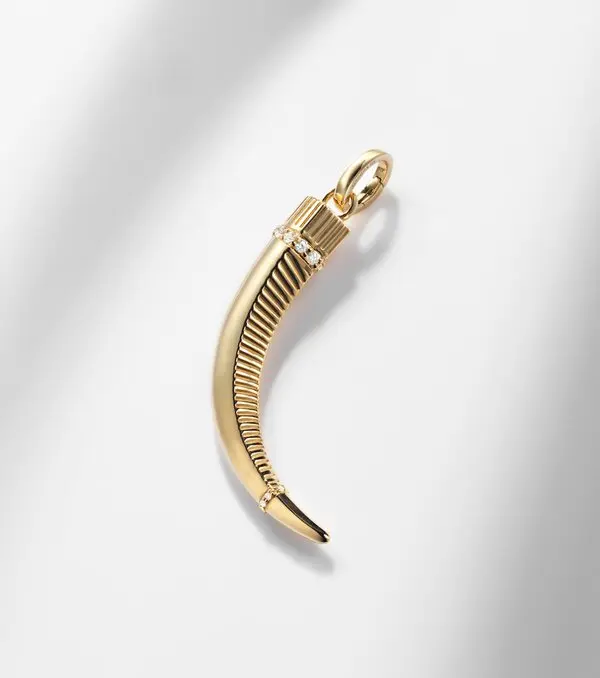 FOUNDRAE 18kt Yellow Diamond Pendant