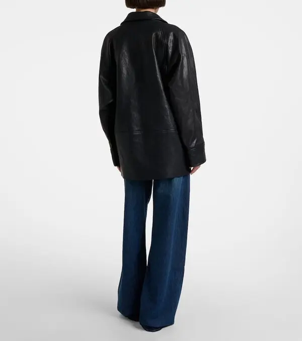 FRAME Loose Low-rise Wide-leg Jeans - Blue