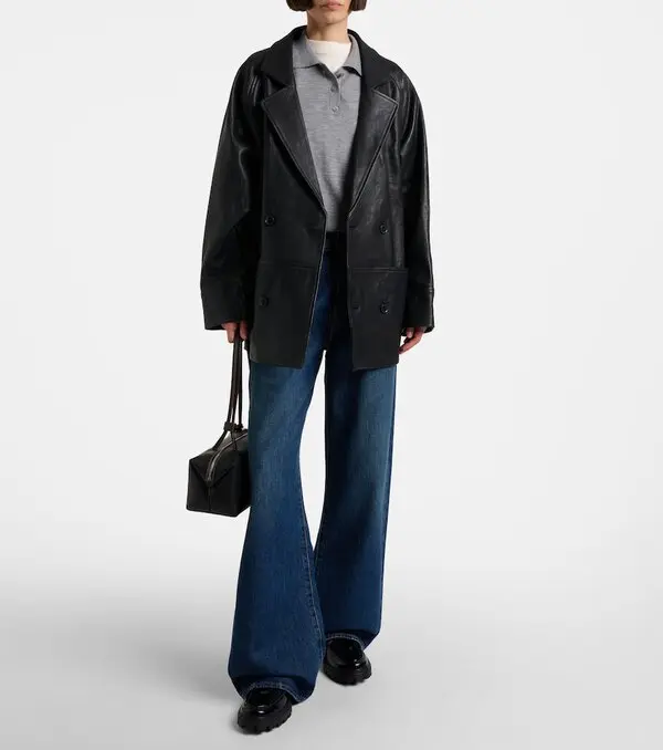 FRAME Loose Low-rise Wide-leg Jeans